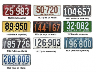 Replace Lost Maryland License Plate And/Or Sticker: MVA, Mail, Online ...